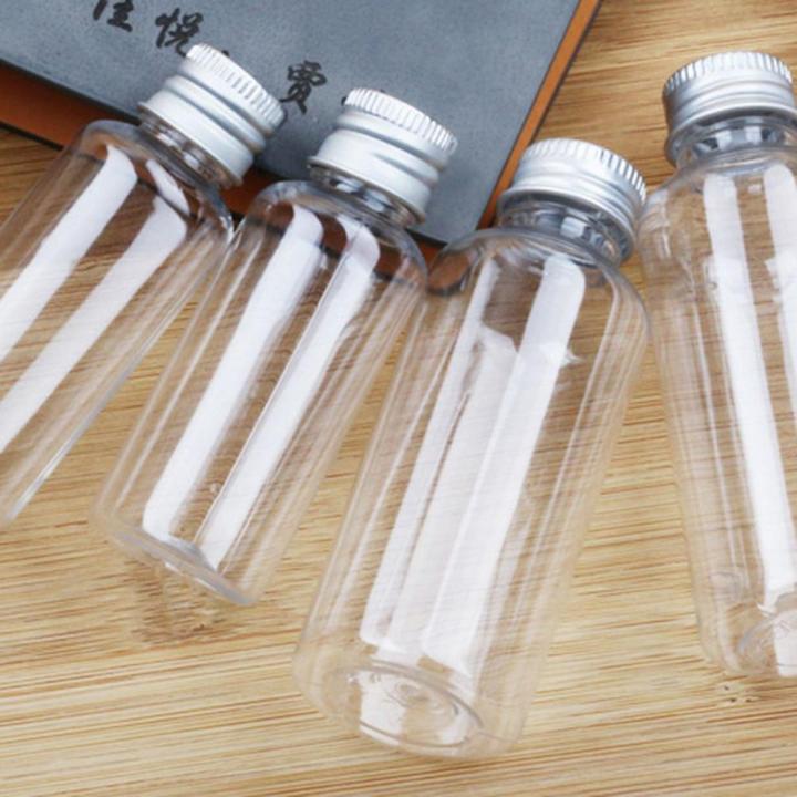 Transparent Aluminum Cap Bottle Ordinary Plastic Screw Cap Lotion ...