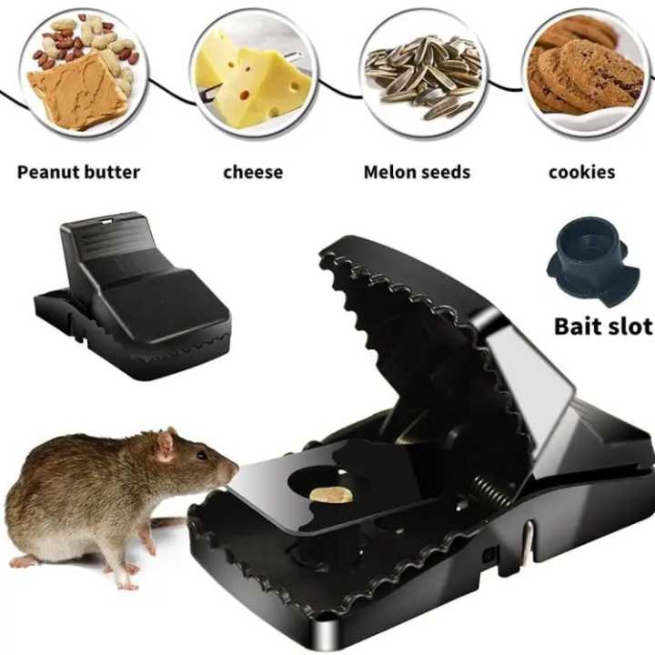 Heavy Duty Mouse Trap Mice Catcher High Quality Plastic Reusable ...