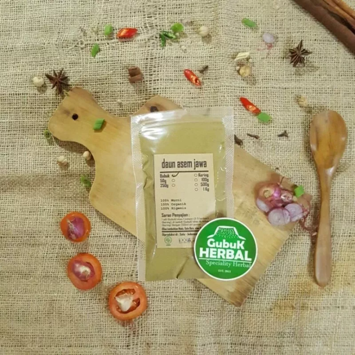 Javanese Asam Leaves Powder Organic Herb Spices Fresh Pure Hygienic ...