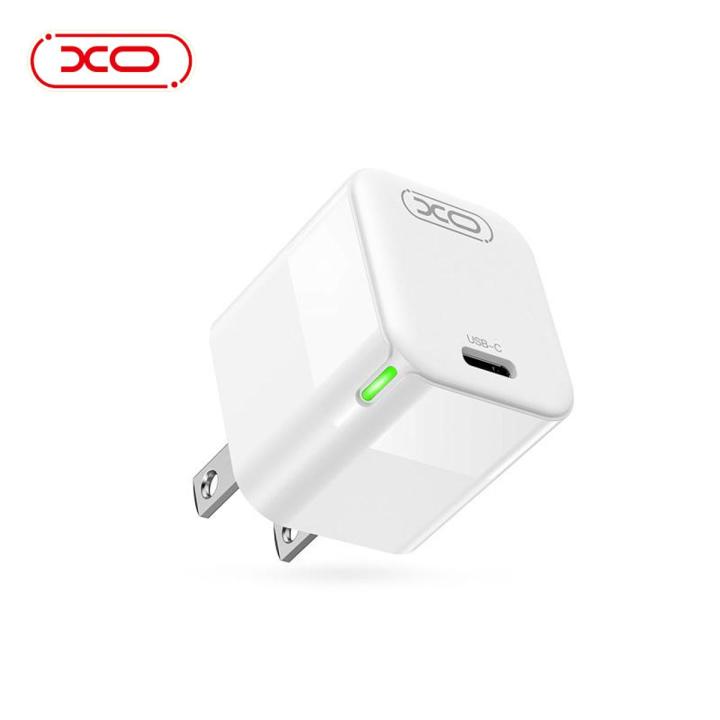 XO CE06 30W GaN Charger PD Fast USB Type C Charger USB C PD3.0 QC3.0 Quick Charging For iPhone ...