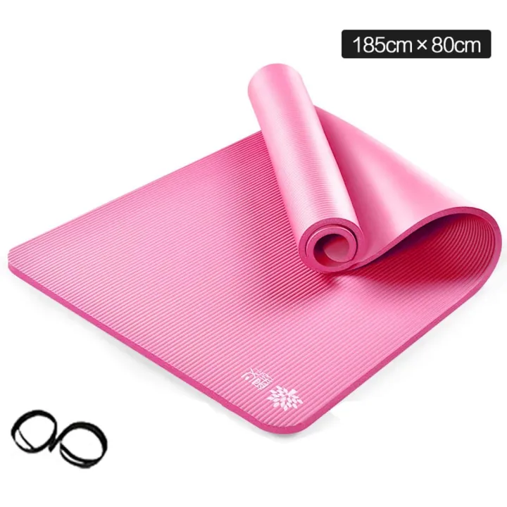 Yogamats 10 mm Thick, 6 feet (72 inches) Length, Almost 2 feet (23.4 ...