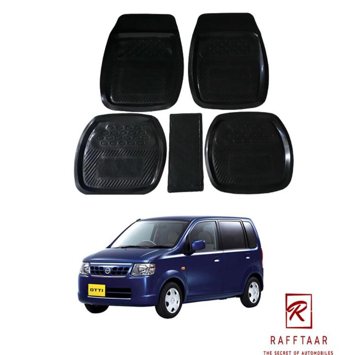 High quality 5 pieces PVC Rubber Car floor mats for Nissan Otti ...