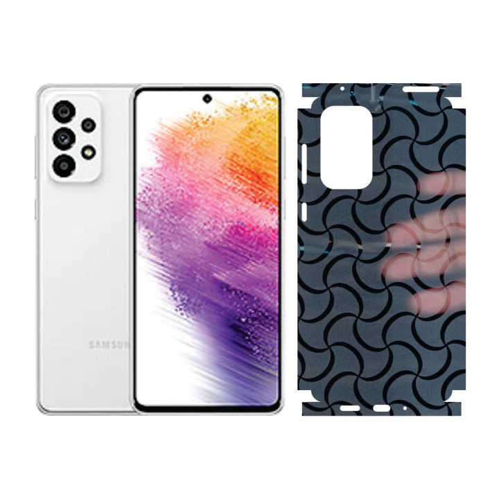 Samsung Galaxy A73 5G Back Paper Glitter 360 GLT529 Sami-Transperent ...