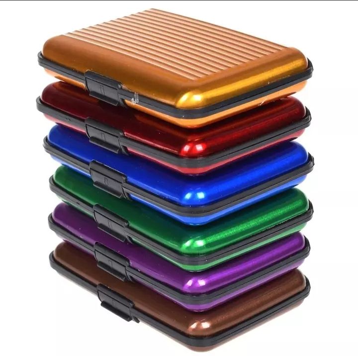 Aluminium Credit Card Wallet Case - Card Holder Bank Card Case ...