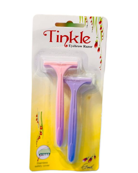 Tinkle Body Razor for Women Pack of 2 | Gentle & Safe Hair Removal ...