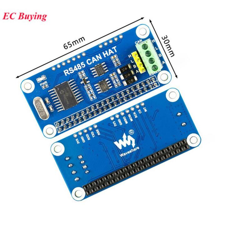 for Raspberry Pi 4B/3B+/Zero W RS485 Expansion Development Board CAN ...