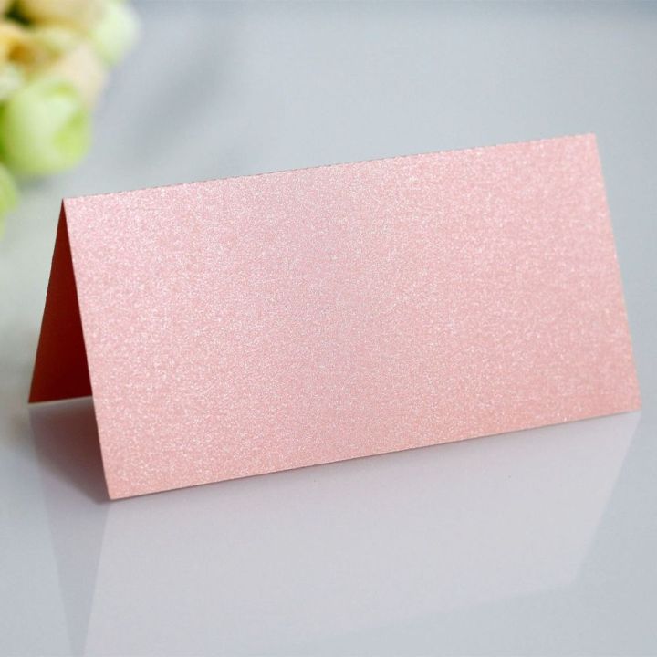 10pcs Reception Table Cards Vintage Wedding Place Cards Blank Folded ...