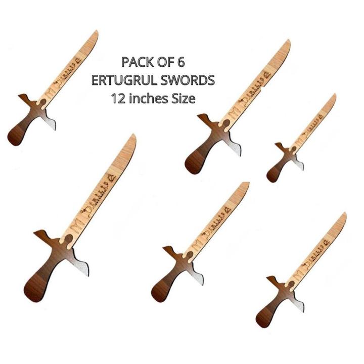 NEW ARRIVAL Pack Of 12 Ertugul Ghazi Sw ord, Ertugrul Sw ords, IYI Sw ...