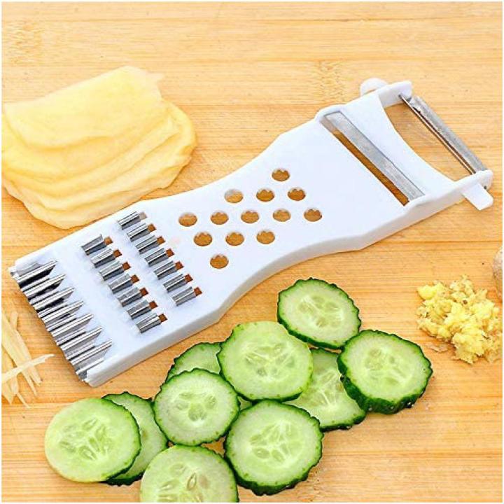 5 In 1 Grater Cutter Peeler Slicer For Vegetable Fruit Daraz.pk