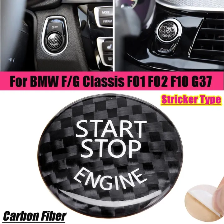 Your good helper Start Stop Engine Button Switch Cover For BMW F01 F02 ...