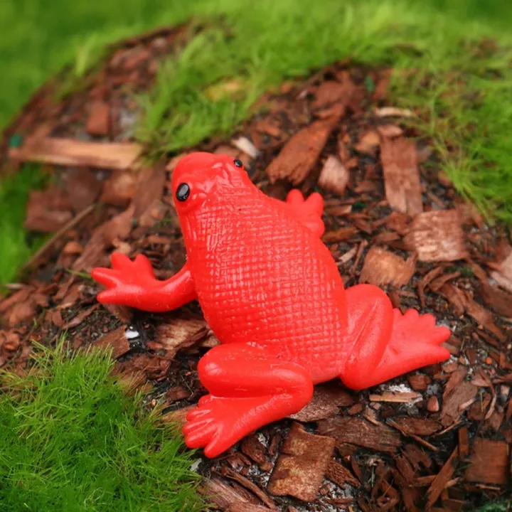 5pcs For Buoyant Water Animal Scary Spoof Simulation Frog Model Frogs ...