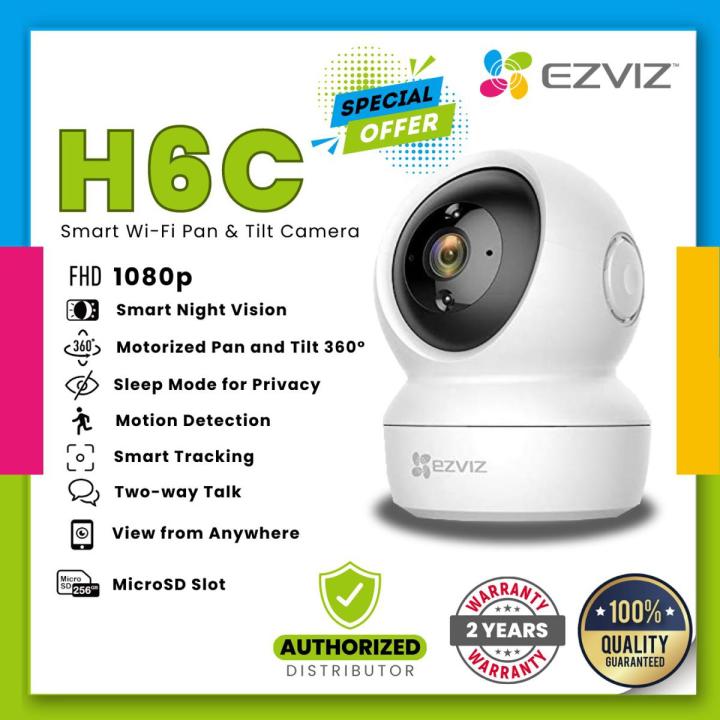 EZVIZ H6c Pan Tilt Smart Home Camera-Ezviz H6C 2MP 1080P Home Camera ...