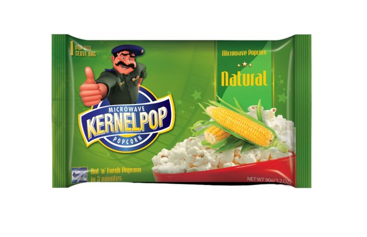 Kernelpop Microwave Popcorns Natural 90G | Daraz.pk