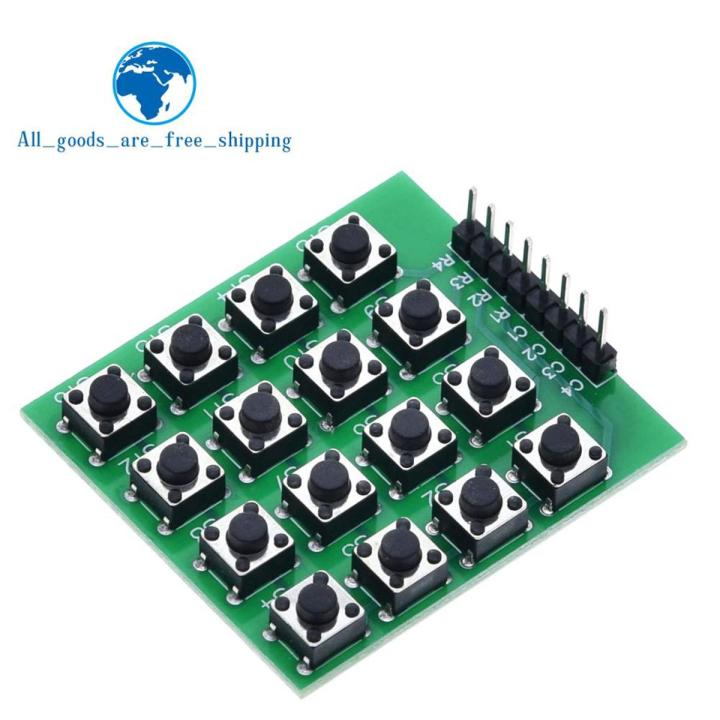 4x4 Matrix 16 Keypad Keyboard Module 16 Button Mcu For Arduino Daraz Pk