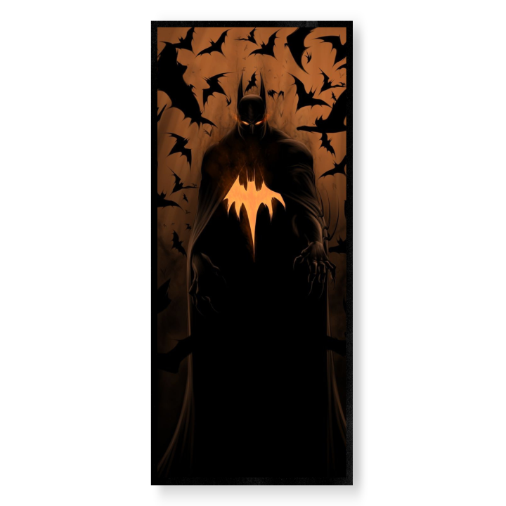 2 feet long Batman wall art frame in 4k quality for room, office and ...