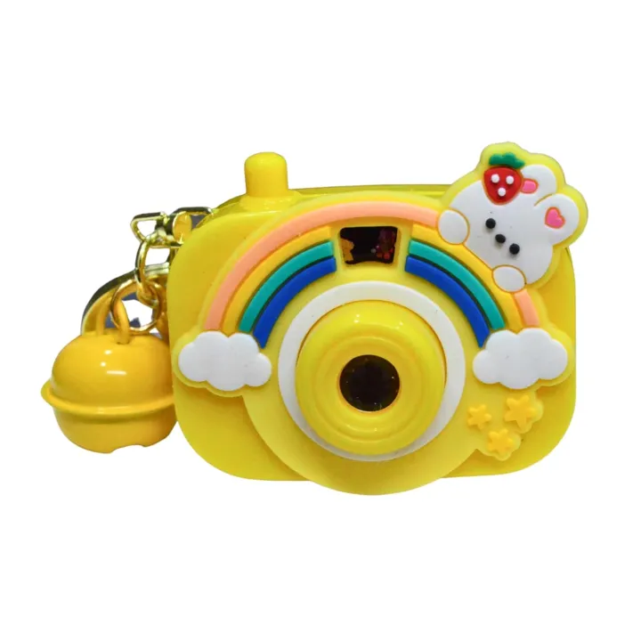 Mini Projector Camera Keychain with Cartoon Character Designs – LED ...