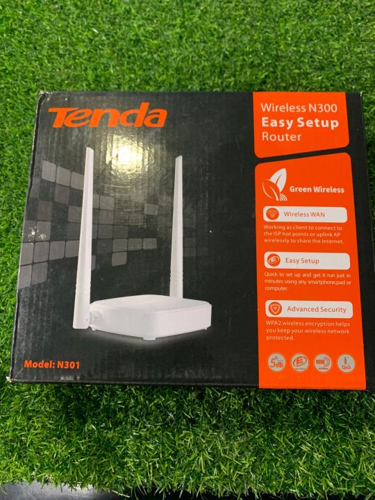 Tenda N301 Wireless N300 Easy Setup Router | 300Mbps High Speed WiFi ...