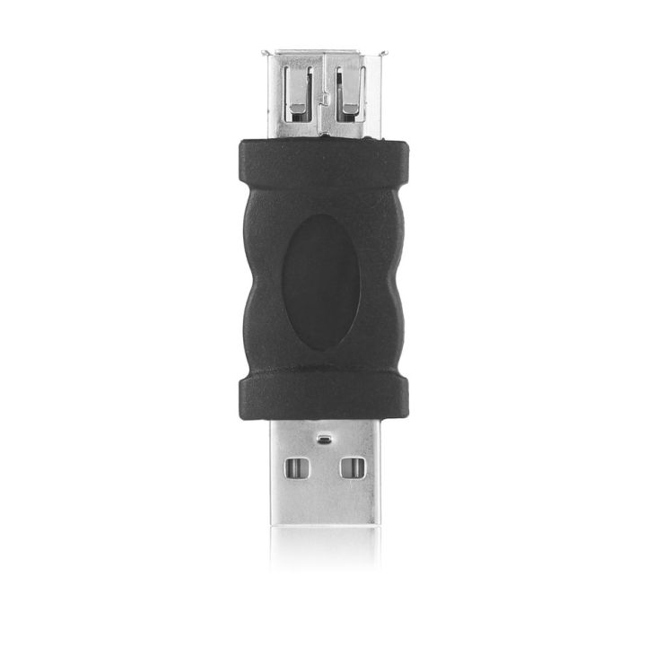 Portable Firewire IEEE 1394 6 Pin Female to USB Type A Male Adaptor ...