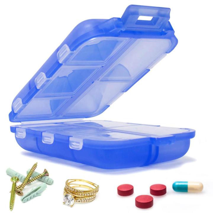 7 Compartment Pill Box Medicine Tablet Holder Dispenser | Daraz.pk
