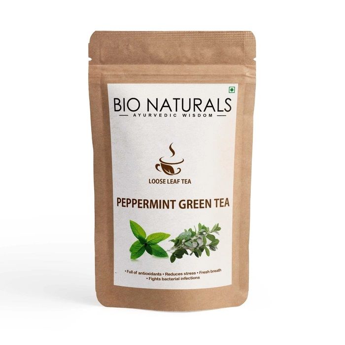 PEPPERMINT GREEN TEA (pure) 100 Grams | Daraz.pk