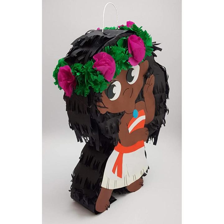 Moana character Shaped/ Style Empty Pinata for Kids/ Children Birthday ...