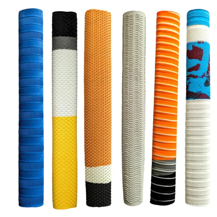 Cricket Bat Grips, Pack of 6, Best Rubber, Non Slip, Multipack colour ...