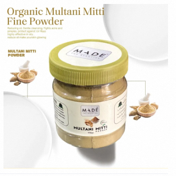 MADE the beauty Multani Mitti 100grams For Face Multani mud powder ...