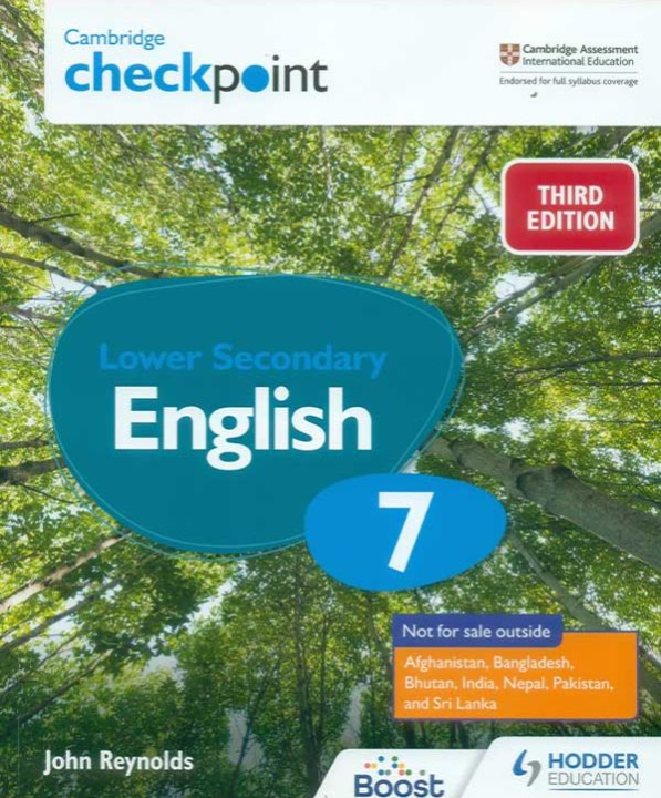 Cambridge Checkpoint Lower Secondary English Student's Book 7 | Daraz.pk