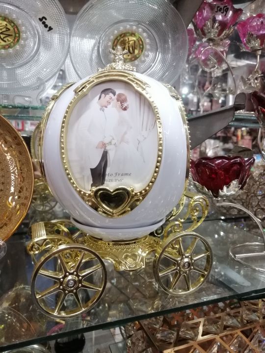 Frame DIY Pumpkin Car Photo Frame Music Box Picture Frame Wedding ...