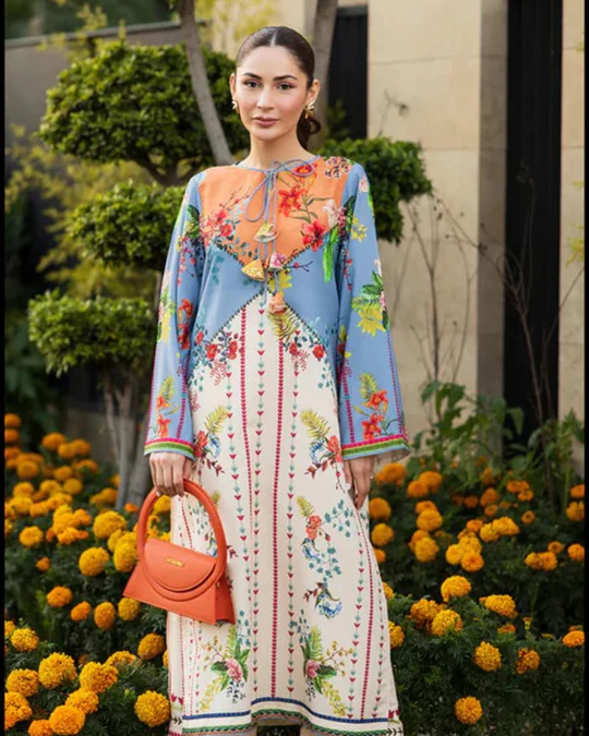 Turn heads with effortless grace in our Zarwa 2pc digital printed Lawn ...