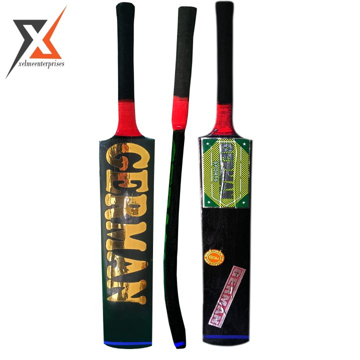 German Cricket Tape Ball Bat - High Quality 2024 Edition | Pro Strike ...