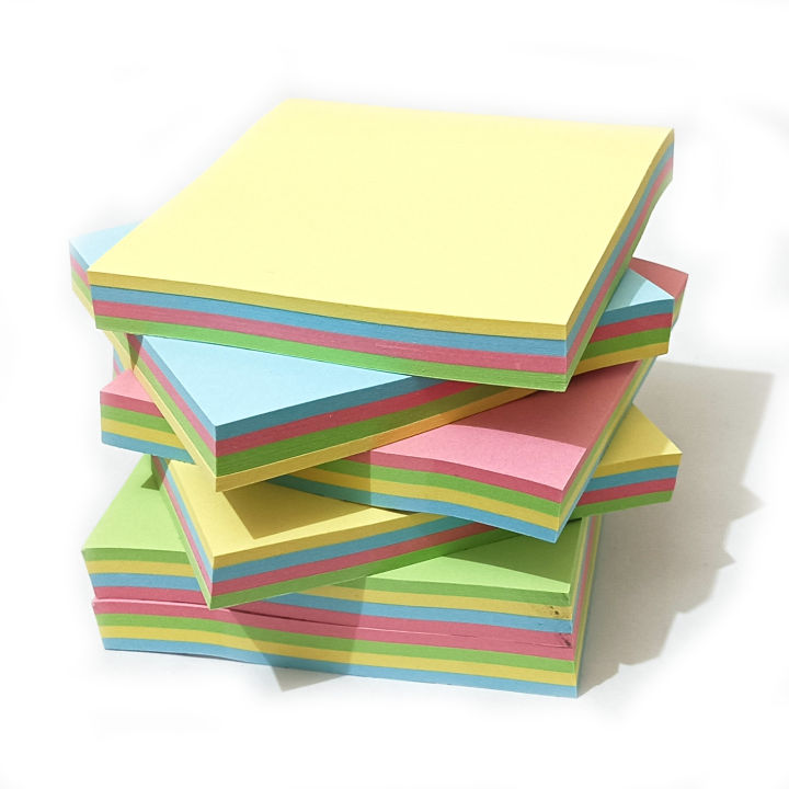 1 Piece (1 pcs) Colorful Sticky Notes 3x3 inches Sticky Notes with ...