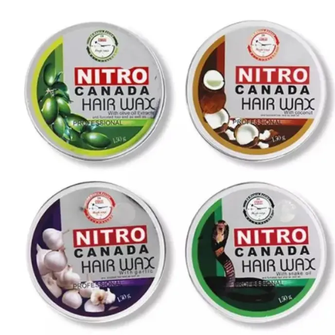 Nitro Canada Hair Wax 150 Grams | Professional Hair Styling Gel Wax for ...