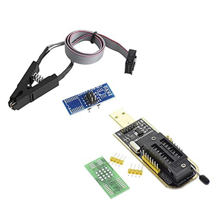 USB PROGRAMMER CH341A SERIES 24 EEPROM WRITER 25 SPI FLASH BIOS BOARD ...
