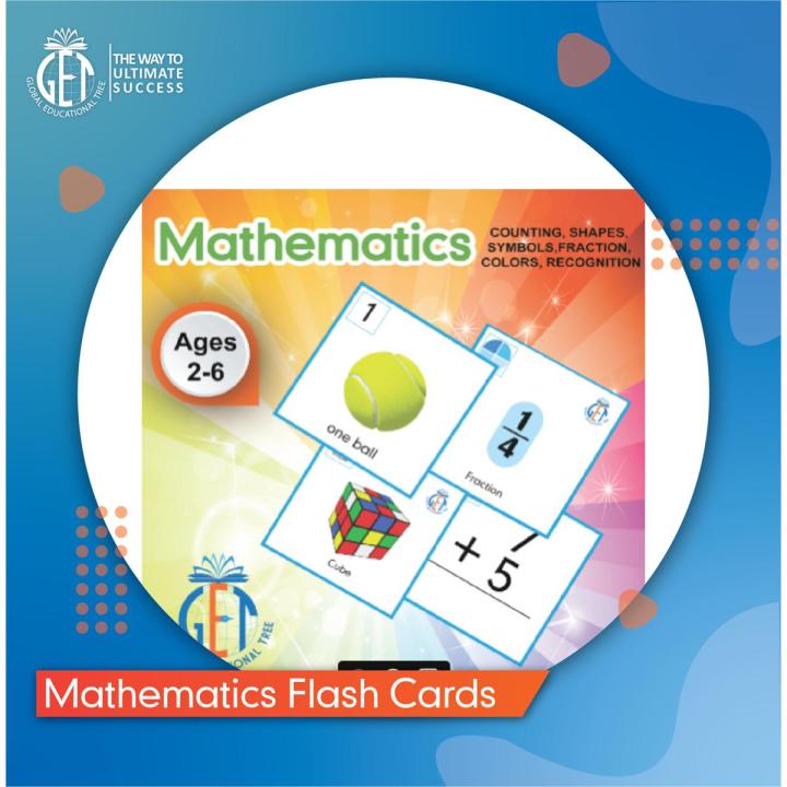 Math Flash Cards Flash Cards Nursery Flash Cards Digits Cards Learning ...