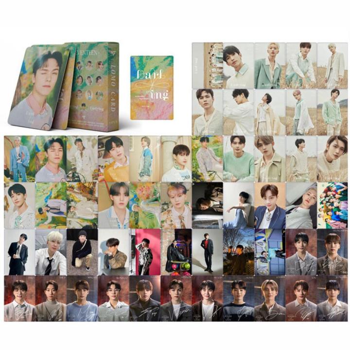 55pcs/set Kpop Seventeen New Album DARLING Lomo Cards Seventeen ...