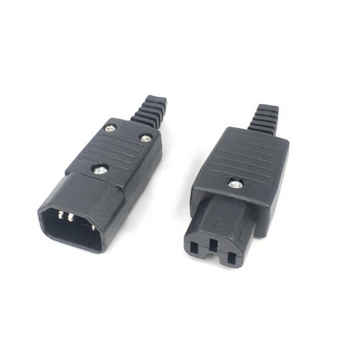 1 Pcs Iec320 C14 C15 Ac Pdu Ups Wired Power Outlet Socket Cable
