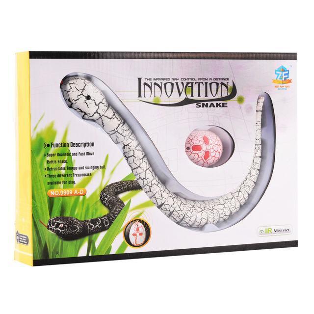 Innovation Infrared Electric Super Realistic Remote Control RC Rattle ...