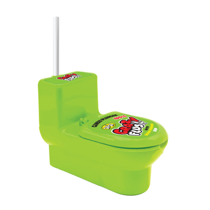 JoJo Crazy Flush Candy Plunger with Sour Sherbet (Apple + Cherry ...