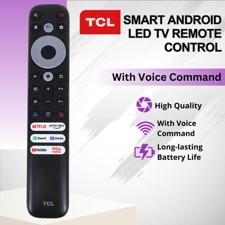 TCL Smart Android 8K QLED TV Voice Remote Control High Quality | Daraz.pk