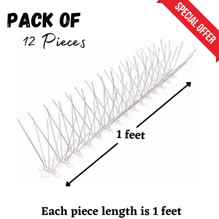 Birds Spikes Defender Anti-Birds Spikes Pigeon Protector Fence Wall ...