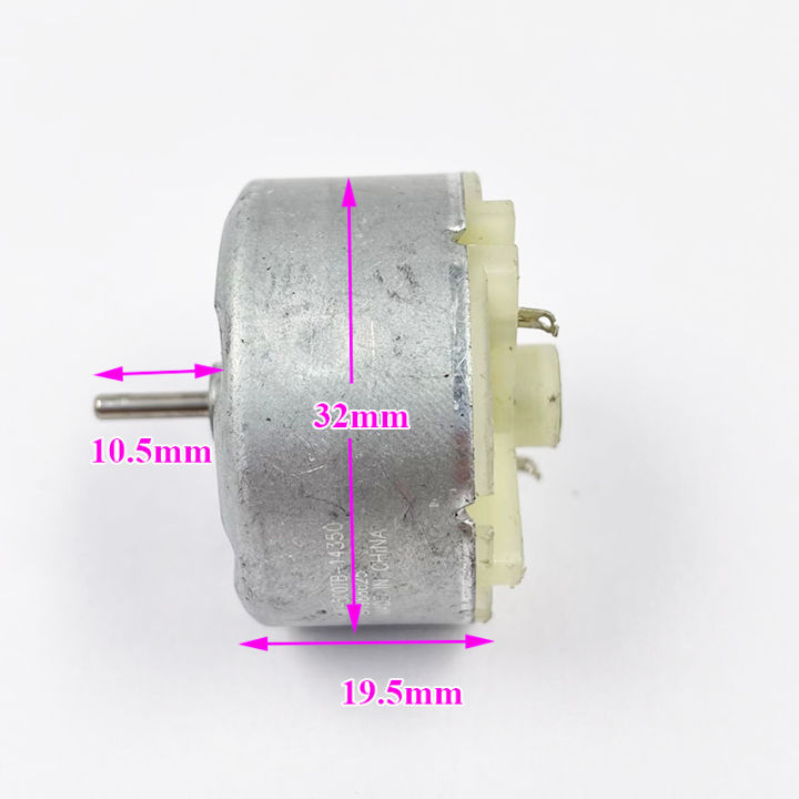 Mabuchi Rf-500tb-14350 Motor Dc 6v 9v 12v 9000rpm 32mm Diameter ...