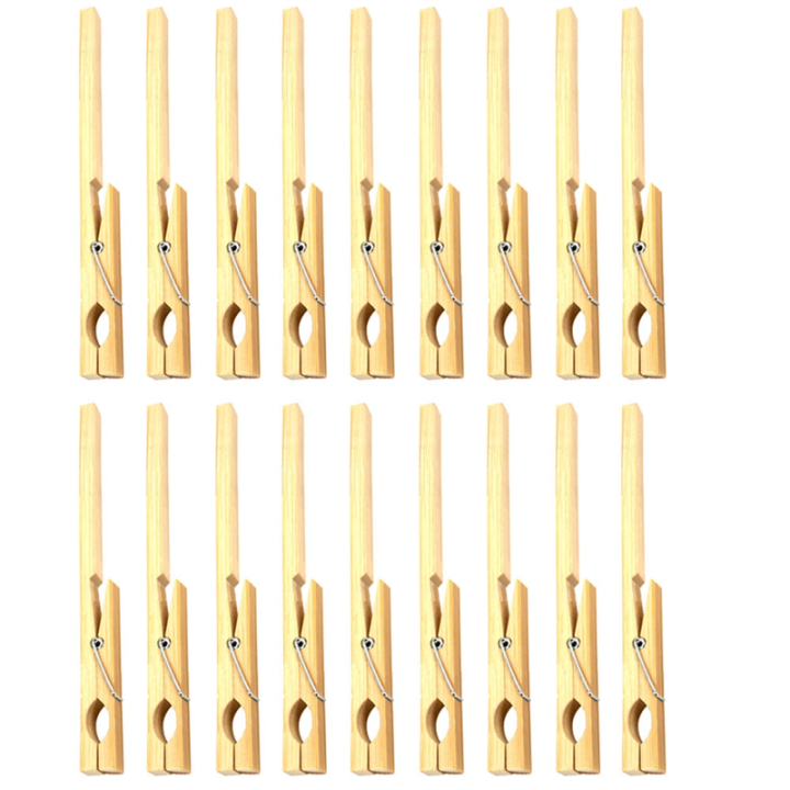 20Pcs 7 Inch Bamboo Test Tube Clips Set Laboratory Biological Chemical ...
