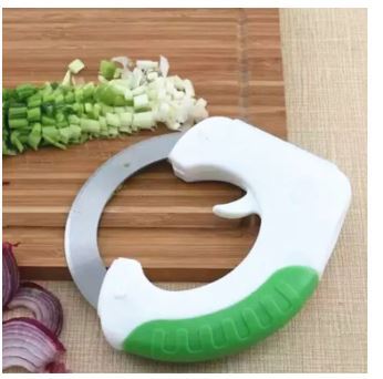 Stainless Steel Bolo Rolling Knife Cutter, Multiple Use for Cutting ...