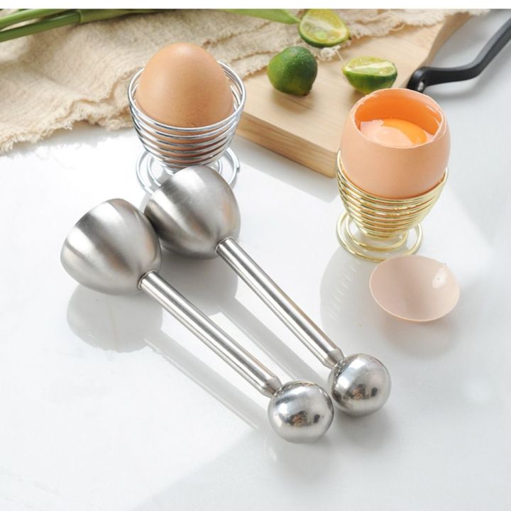 Kitchen Gadget Stainless Steel Egg Shell Opener Multifunction Practical ...