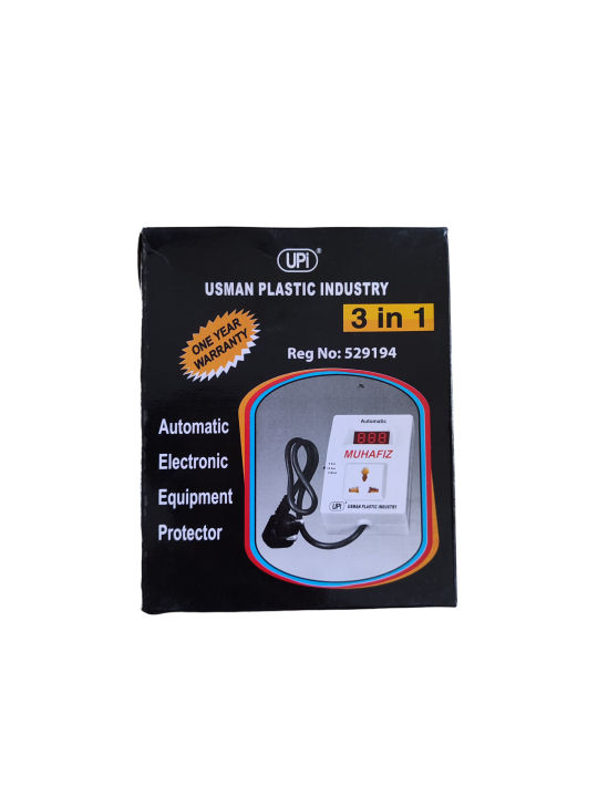 Automatic Digital Volt Protector 3 in 1 | Muhafiz Power Quality Monitor ...