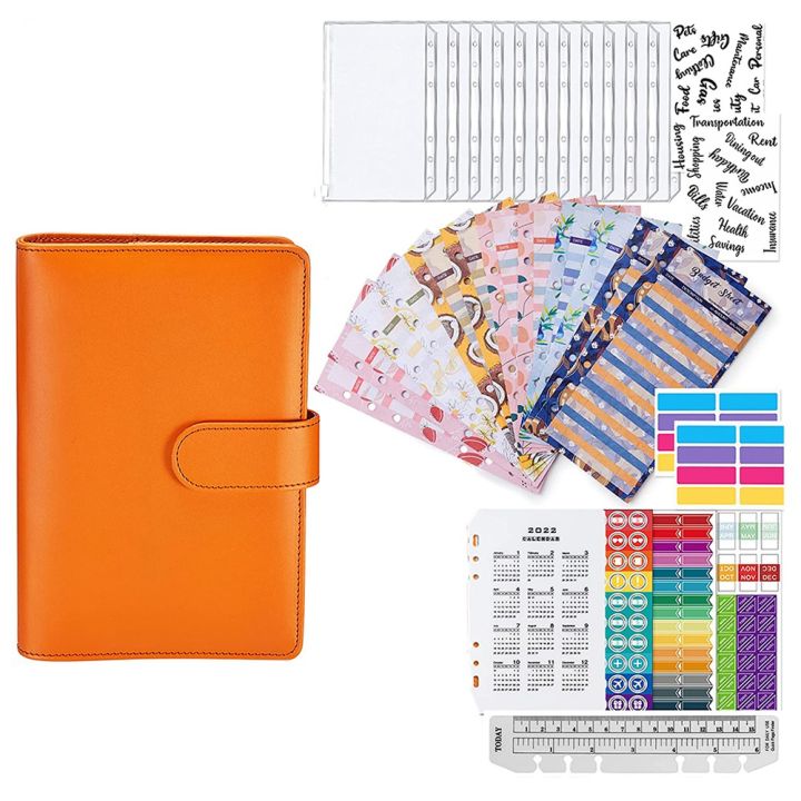 Ring Binder Set, with Binder Pockets, Budget Sheets and Stickers | Daraz.pk