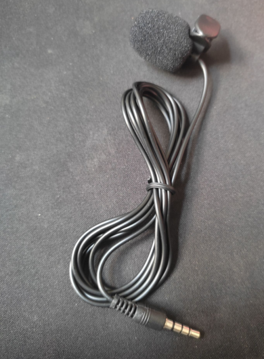 Origional kin lavalier Mic with Amazing Mic 3.5mm Stereo MICK For ...