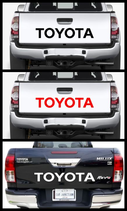 Toyota Sticker - Hilux Vigo Revo Stickers | Daraz.pk