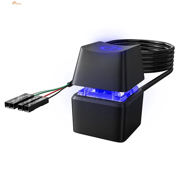 Ethereon External Pc Power Switch Desktop Computer Power Switch with ...